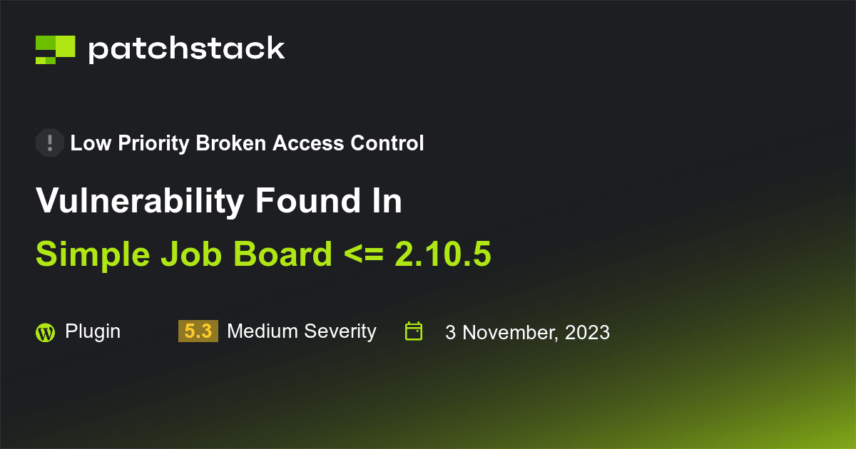 WordPress Simple Job Board plugin